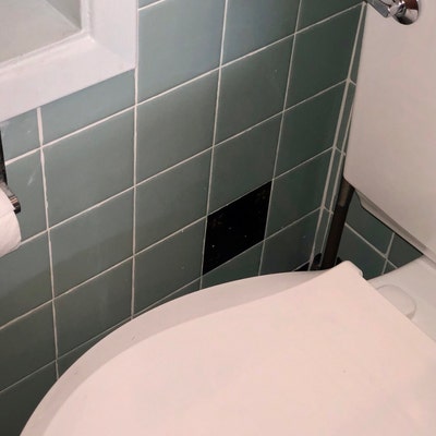 White Rose White Rose Tile Wall Decor - Etsy