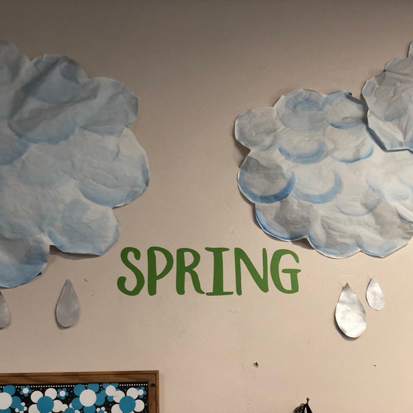 Play Nice Work Hard Stay Kind Classroom Door Vinyl Decal, School Quote ...