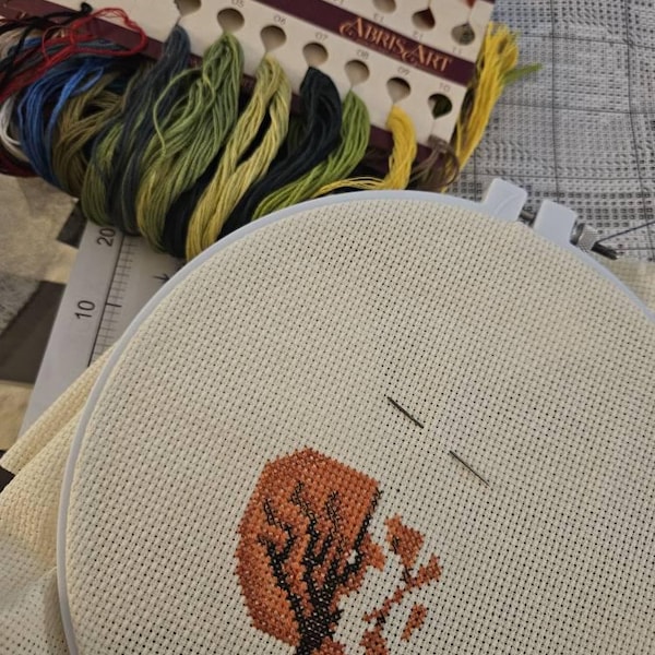 Bead Embroidery Kit Royal Gaze, Eye Embroidery, DIY Beaded Eye - Etsy