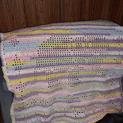 Filet Elephant Blanket Crochet Pattern PDF FILE ONLY Instant Download ...