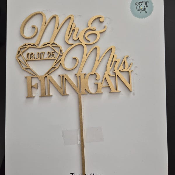 Wooden Birthday Cake Topper With Name and Age / Personalised Kids Party ...