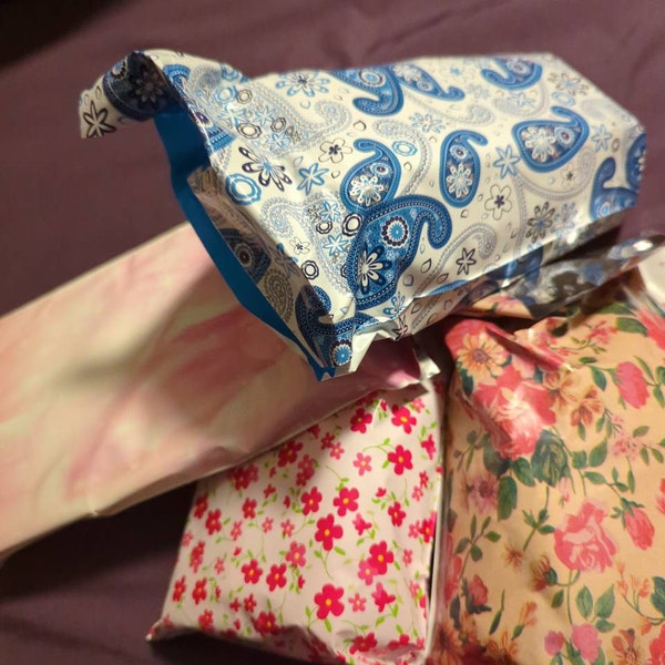 1 - 100 CHOOSE YOUR PATTERN 6x9 Designer Poly Mailers Self Seal ...