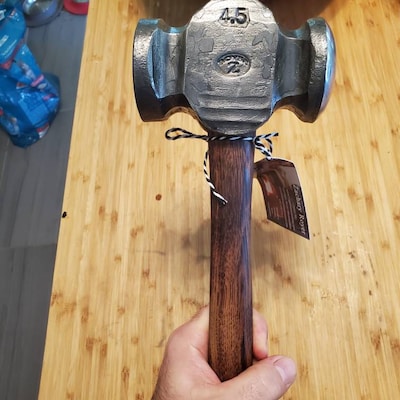 Blacksmith Rounding Hammer 4.5 hand Forged by ROYER - Etsy