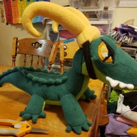 Alligator Plush Sewing Pattern .pdf Tutorial Gator Lizard - Etsy Canada