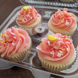 Light Pink Mini Cupcake Liners Light Pink Midi Baking Cups - Etsy