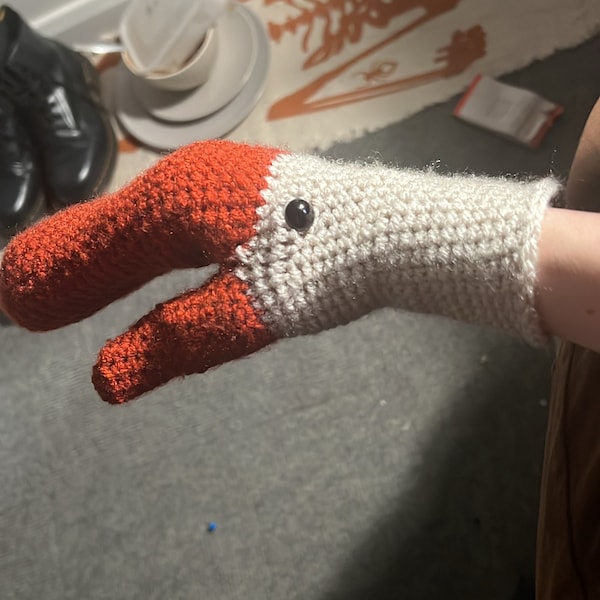 Goose Mittens - Custom Size - Crochet Pattern Instant Download - Etsy