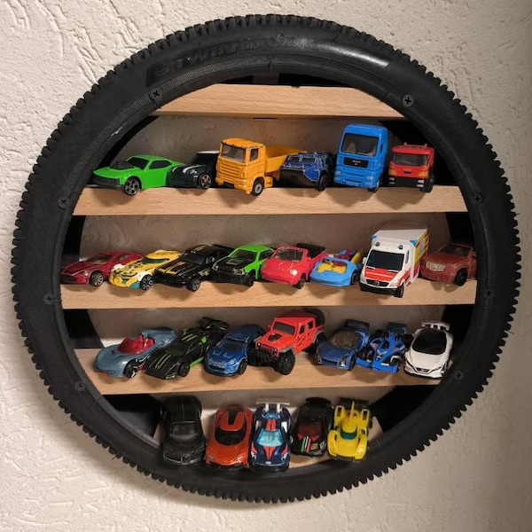 Wheel Shelf for Small Cars: Fun and Original Organization - Etsy UK