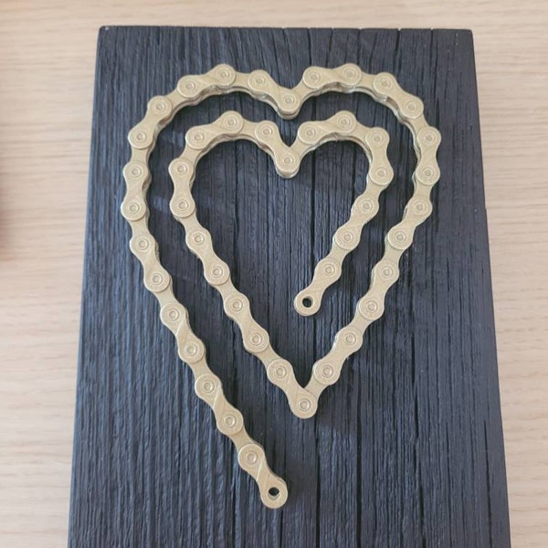 Two Hearts From a Chain, as a Symbol of Love and Connection ...