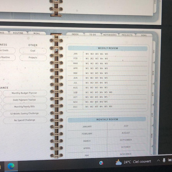 Digital Planner 2024 2025 Dated Digital Planners Goodnotes Planner iPad ...