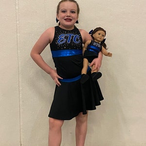 JAS Cheer Uniform for American Girl Doll - Etsy