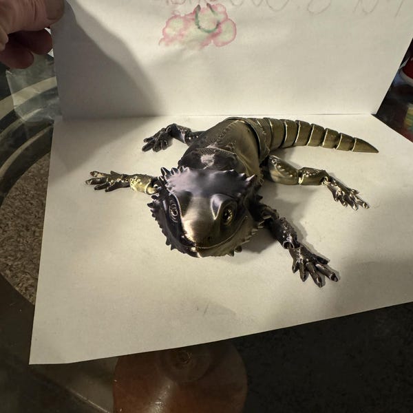 Ball Python Snake Digital .STL File for 3d Printing, Articulated Fidget ...