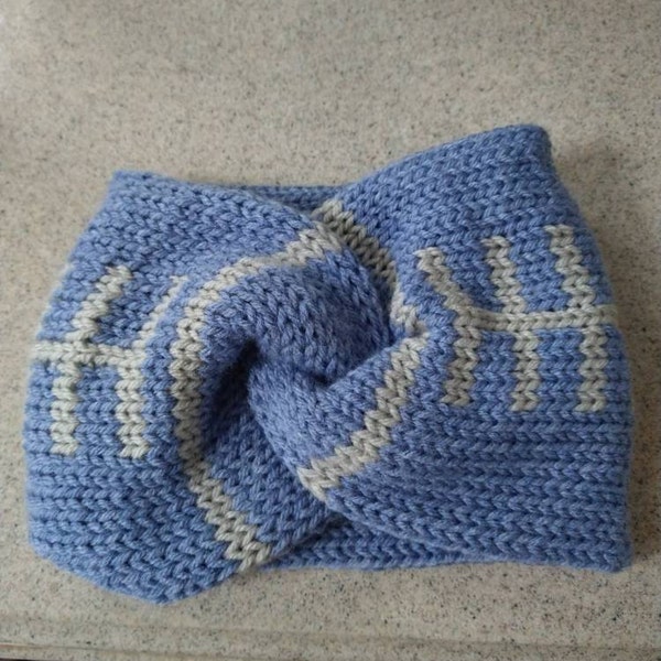 Addi Skull Knit Ear Warmer Pattern: Circular Knitting Machine, Digital ...