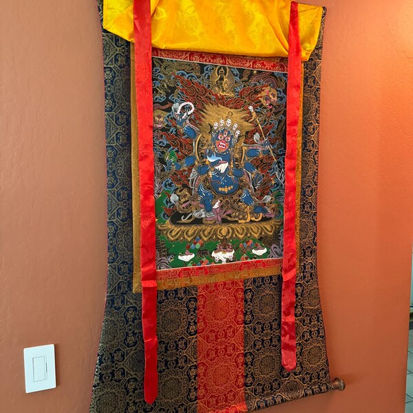 Original Hand Painted Rare Masterpiece Kurukulla/kurukulle Newari Pauva Tibetan Thangka Painting ...