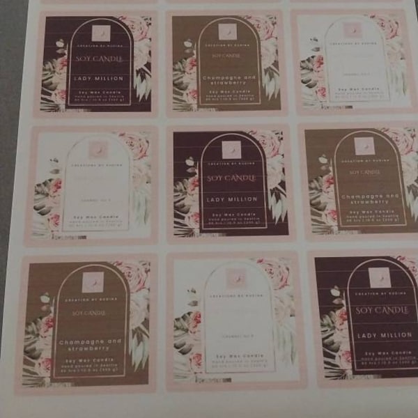 Editable Room Spray Label Template Canva, DIY Linen Spray Bottle Label ...