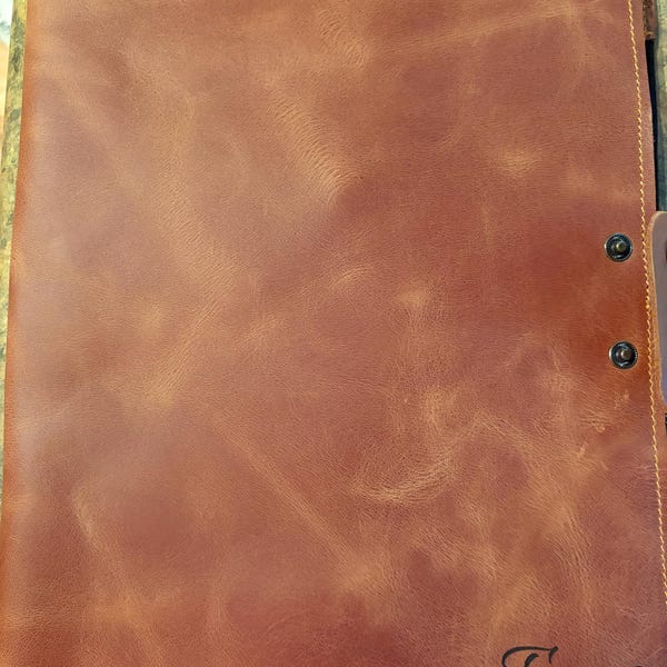 Leather Checkbook Sleeve, Checkbook Cover With Card Holders ...