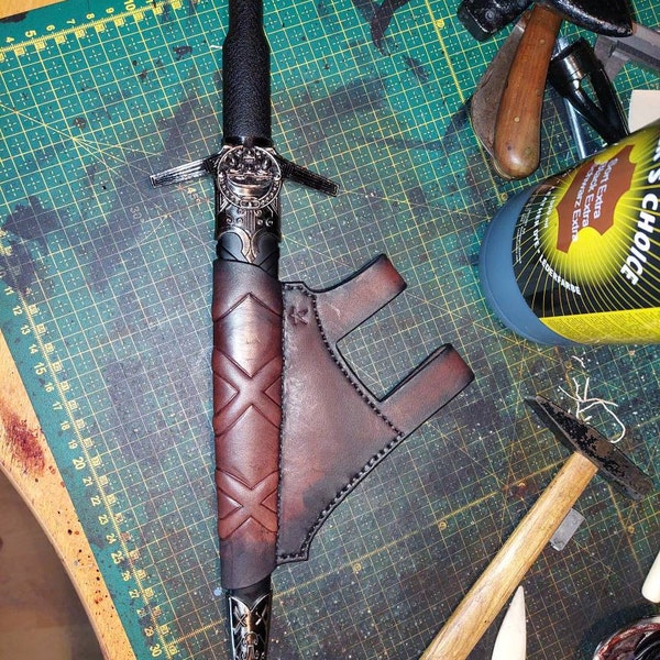 Leather Wand Sheath Patterns. 3 Sizes Each With 2 Angles. DIY ...