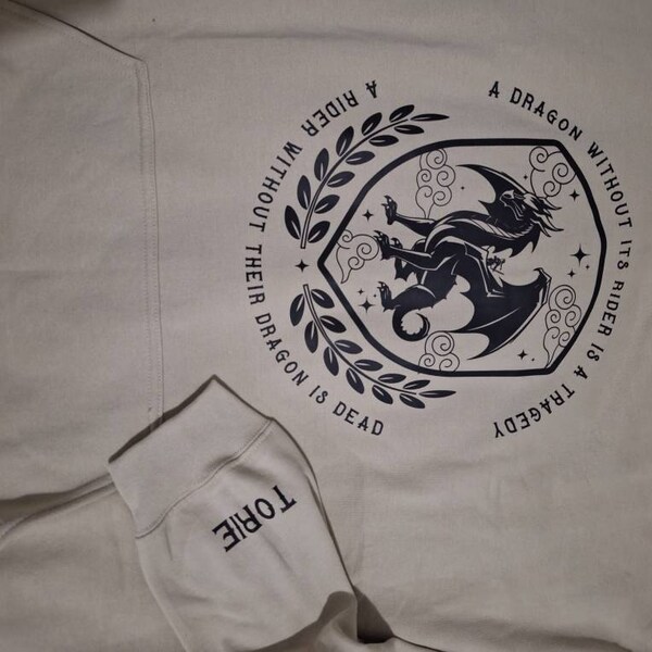 Wing Leader Xaden Riorson Sweatshirt Officially Licensed Fourth Wing ...