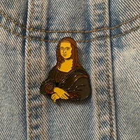 Mona Lisa • Enamel Pin - Etsy