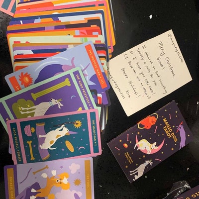 Magic Dog Tarot Deck and Guidebook - Etsy