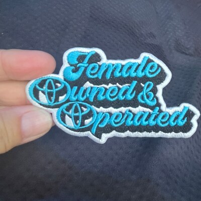 Lady Boss Toyota Patch Embroidered Morale Headliner Accessory for Women ...