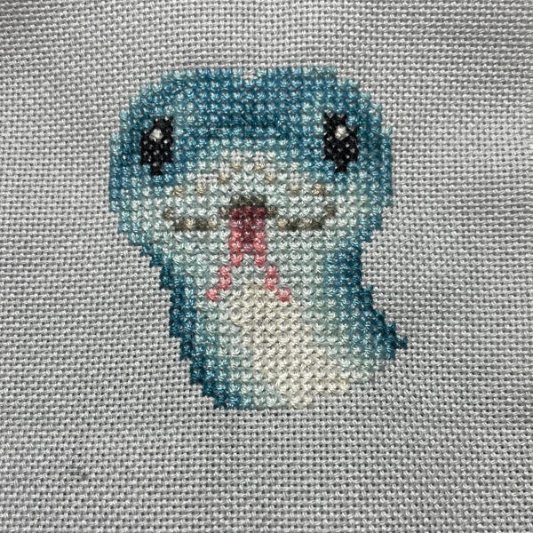 Green Tree Python Cross Stitch Pattern PDF Bundle - Green + Blue Morph ...