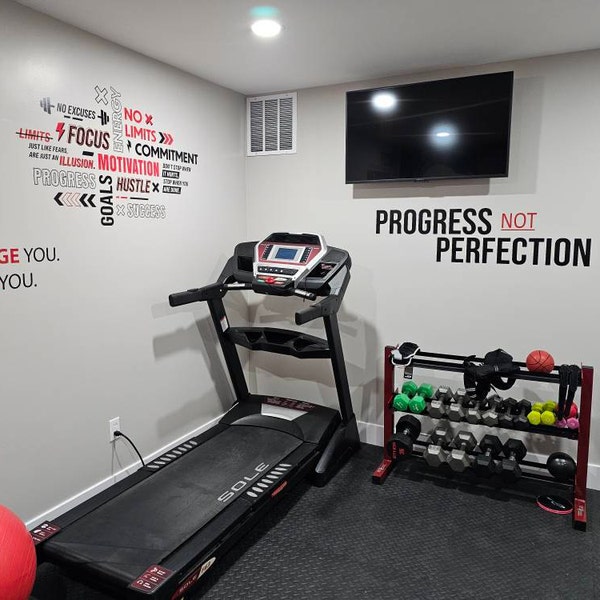 Do Not Drop Weights Gym Wall Decal Sign, Gym Sign, Gym Decor Ideas, Gym ...