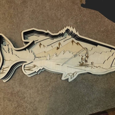 Lion SVG Laser Cut Files 5 Layer Art Piece for Glowforge - Etsy