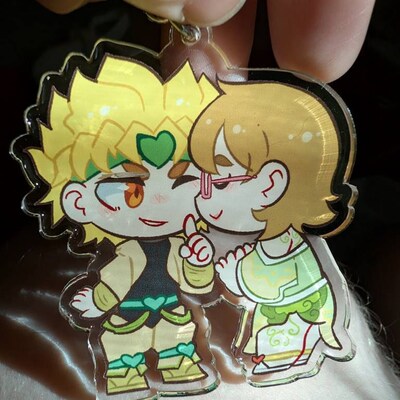 YCH Commission Chibi Hanging Custom Acrylic Keychains CUSTOM ORDER - Etsy
