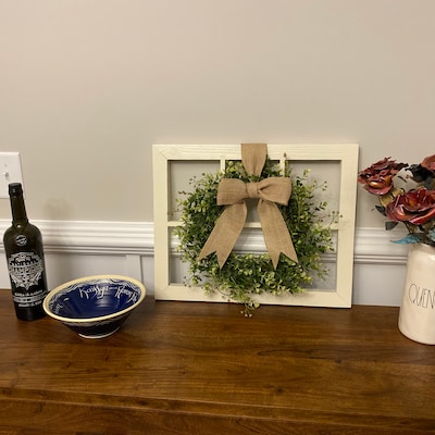 Home Sign With Wreath Farmhouse Decor Farmhouse Sign Rustic - Etsy