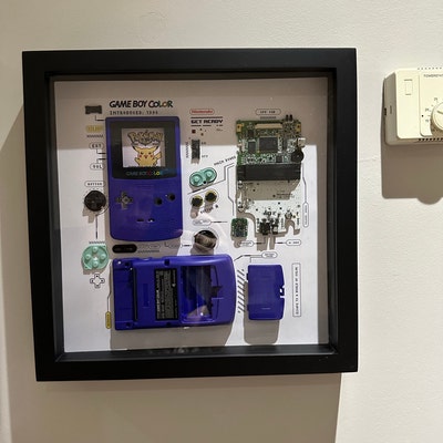 Framed Nintendo Game Boy Pocket Disassembled Game Console Wall Art ...