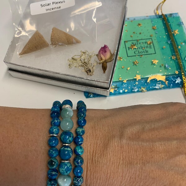 TRIPLE Good Luck and Prosperity Bracelet, Lemon Citrine, Tiger's Eye ...