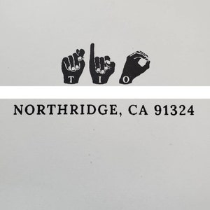 Custom ASL Beach or Pool Towel American Sign Language Gift | Etsy