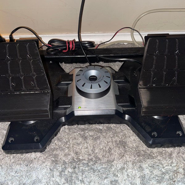 Cessna-style Pedals for Logitech Saitek G Pro Flight Rudder (STL File ...