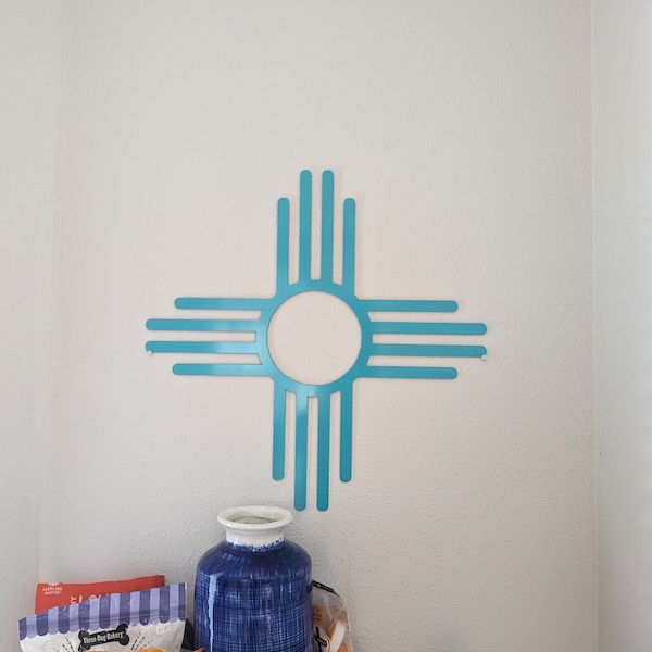Metal Zia Sign - Wall Hanging - New Mexico - New Mexico Art - Etsy