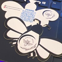 Custom Shape Cards Created Within 4x6, Die Cut Business Cards, Unique ...