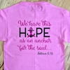 Hope is an Anchor Svg Breast Cancer Svg Cancer Survivor Svg - Etsy Canada