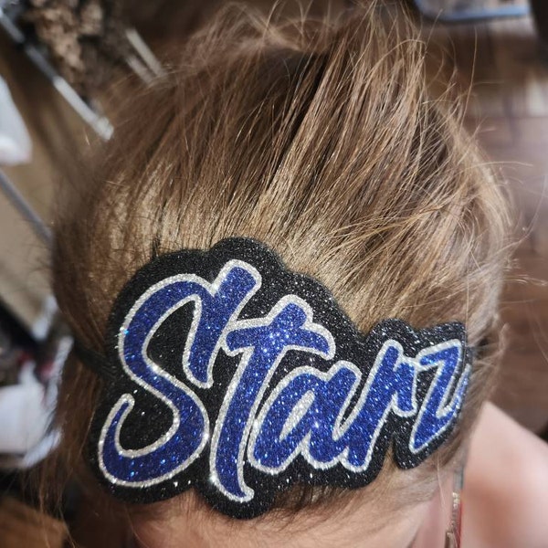 Glitter Headbands Custom Headband for Team Sport Headband Glitter ...