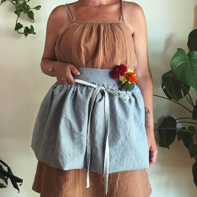 Pottery Apron With Pants/sewing Pattern/ Potter's Split - Etsy