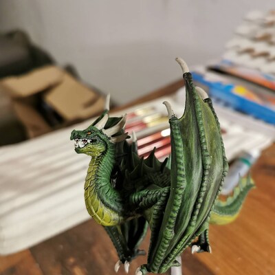 Red Huntress & Big Bad // Red Riding Hood // Mythologic Arts Studio ...