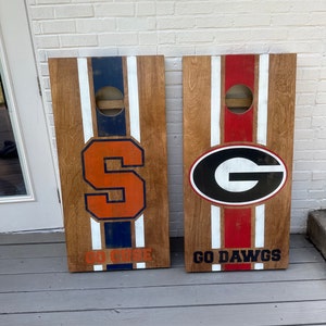 Custom College Cornhole Boards, Custom Cornhole Boards, College ...