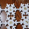 Snowflake Wood Cutout- MDF Winter Craft- Free Standing- Winter Decor ...