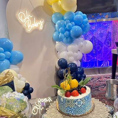 Positano Italy Tile Pattern Edible Image Sheet Cake Topper or Wrap ...