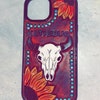 Custom Bullskull Phone Case - Etsy