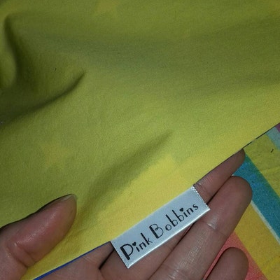 38mm Custom Printed Slim and Narrow Seam Labels - Etsy UK