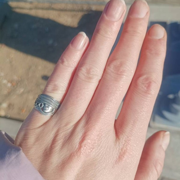 Saint Raphael Archangel Ring, Caduceus Shield Spear Christian Jewelry ...