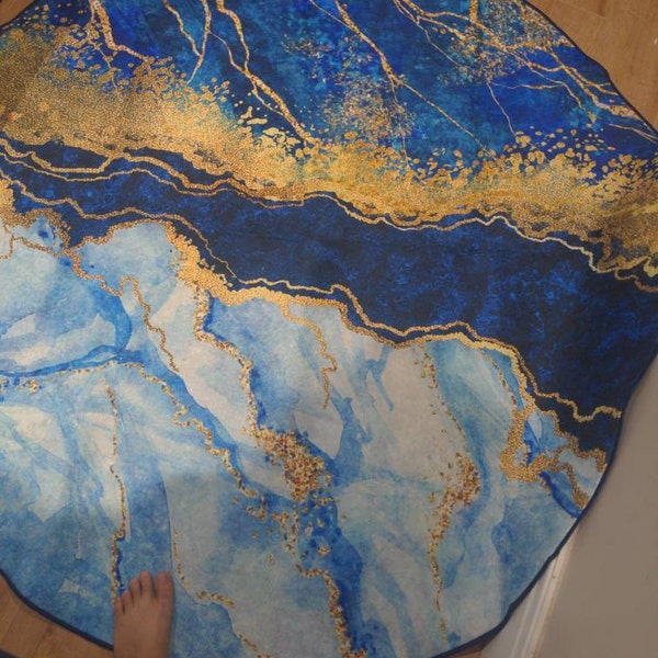 Circus Kids Rug, Circus Balloon Design Decorative Bedroom Area Rug ...