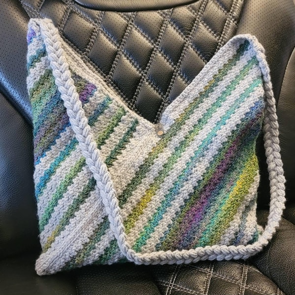 CROCHET PATTERN + VIDEO Just a Rectangle Crochet Danbury Bag Pattern ...