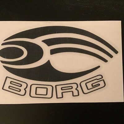 Star Trek Borg Vinyl Decal, Car Accessory, Laptop Sticker or Instant ...