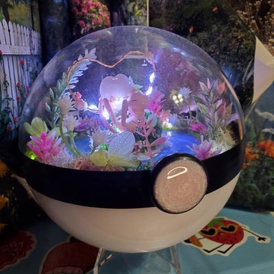 Pokemon Terrarium Sweet Paradise Pokeball Diorama/ Custom/100mm /120mm ...