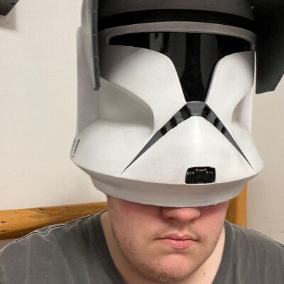 ARF Clone Trooper Helmet, Diy Raw Print - Etsy